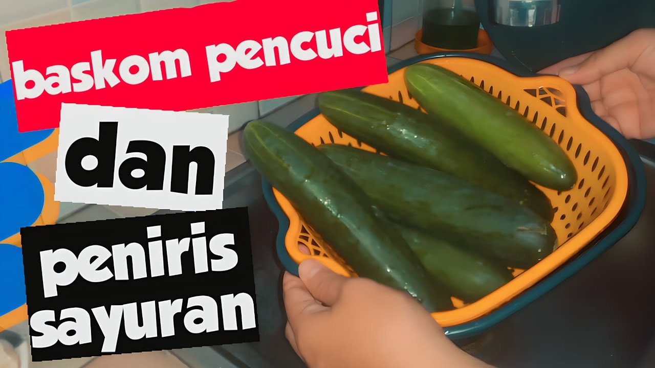review baskom peniris air - YouTube