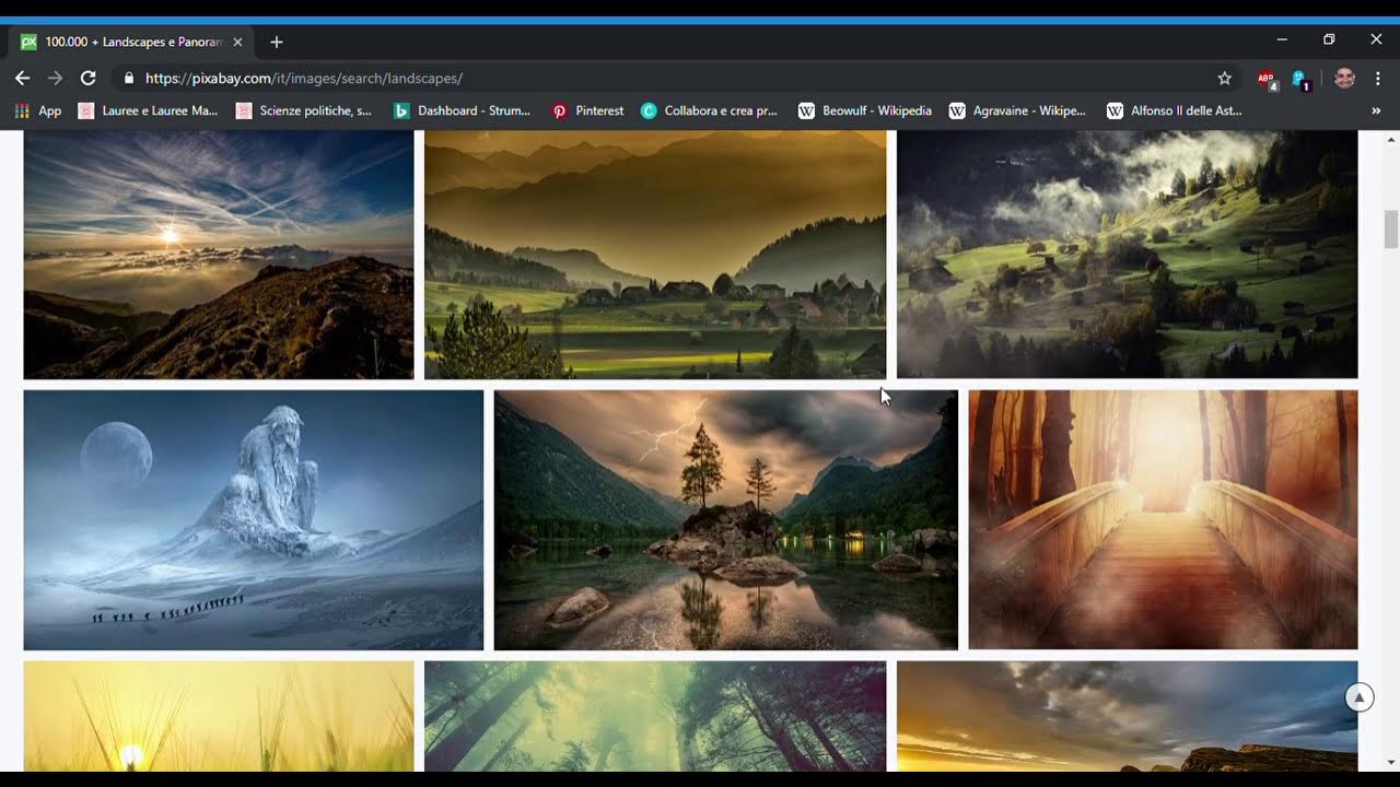 Come scaricare immagini senza copyright gratis - YouTube