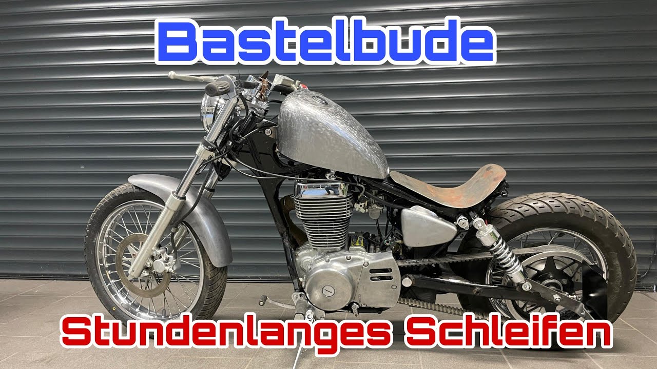 Suzuki LS 650 Custom Bike bauen ohne Vorahnung - YouTube