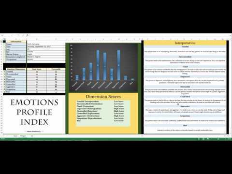 Emotions Profile Index - YouTube