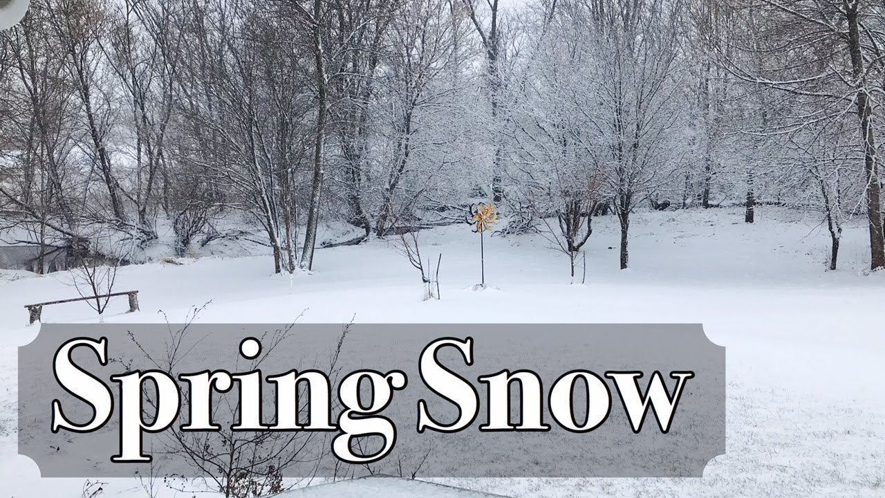 April in Wisconsin 2018 | Where is Spring?!?! - YouTube