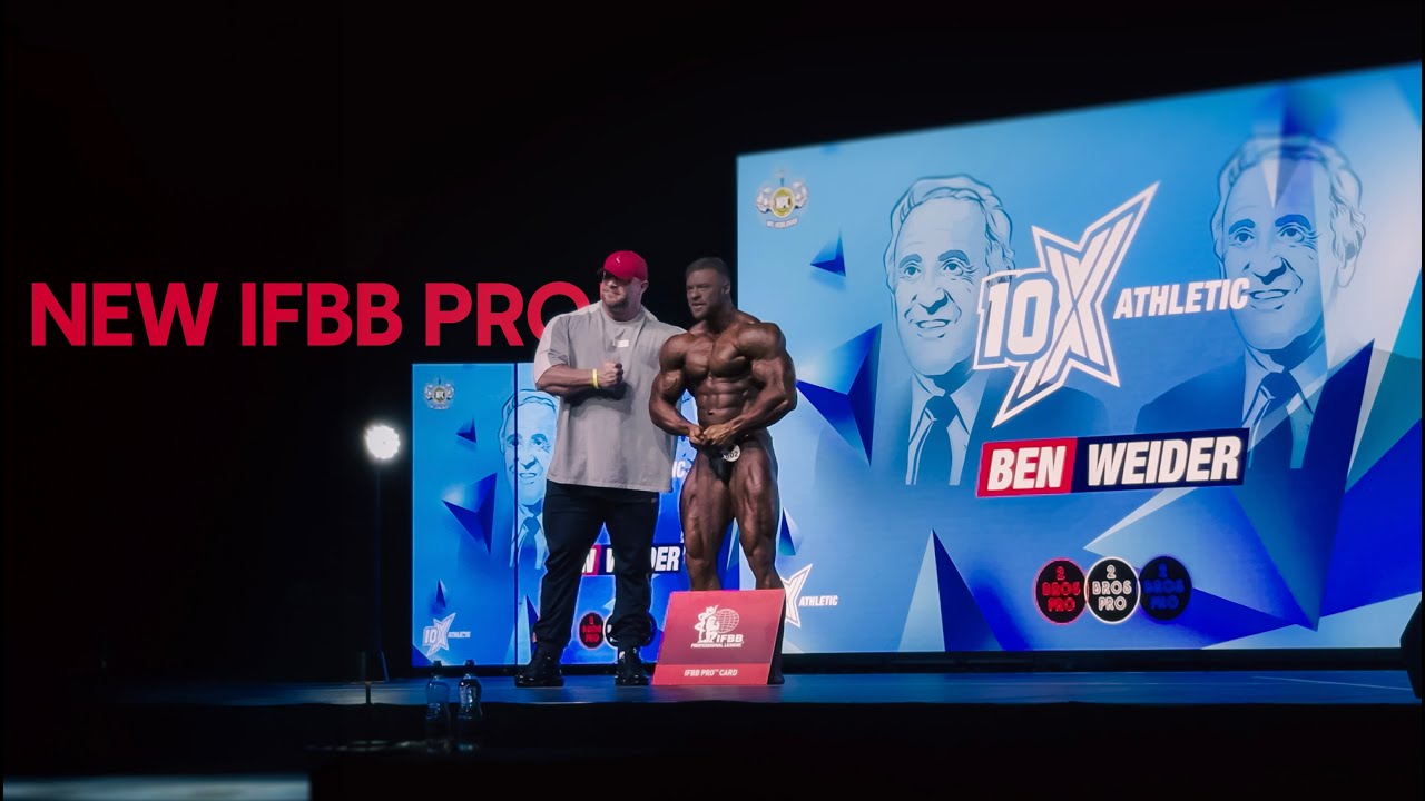 BEN WEIDER 2024 UK PRO QUALIFIER - THE BULL WINS HIS IFBB PRO CARD ...
