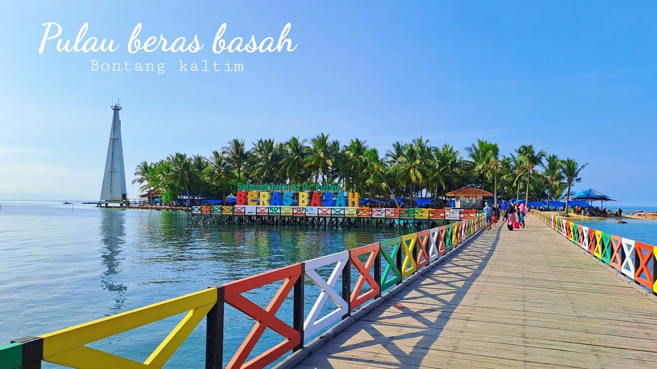 Pantai beras basah bontang kaltim - YouTube