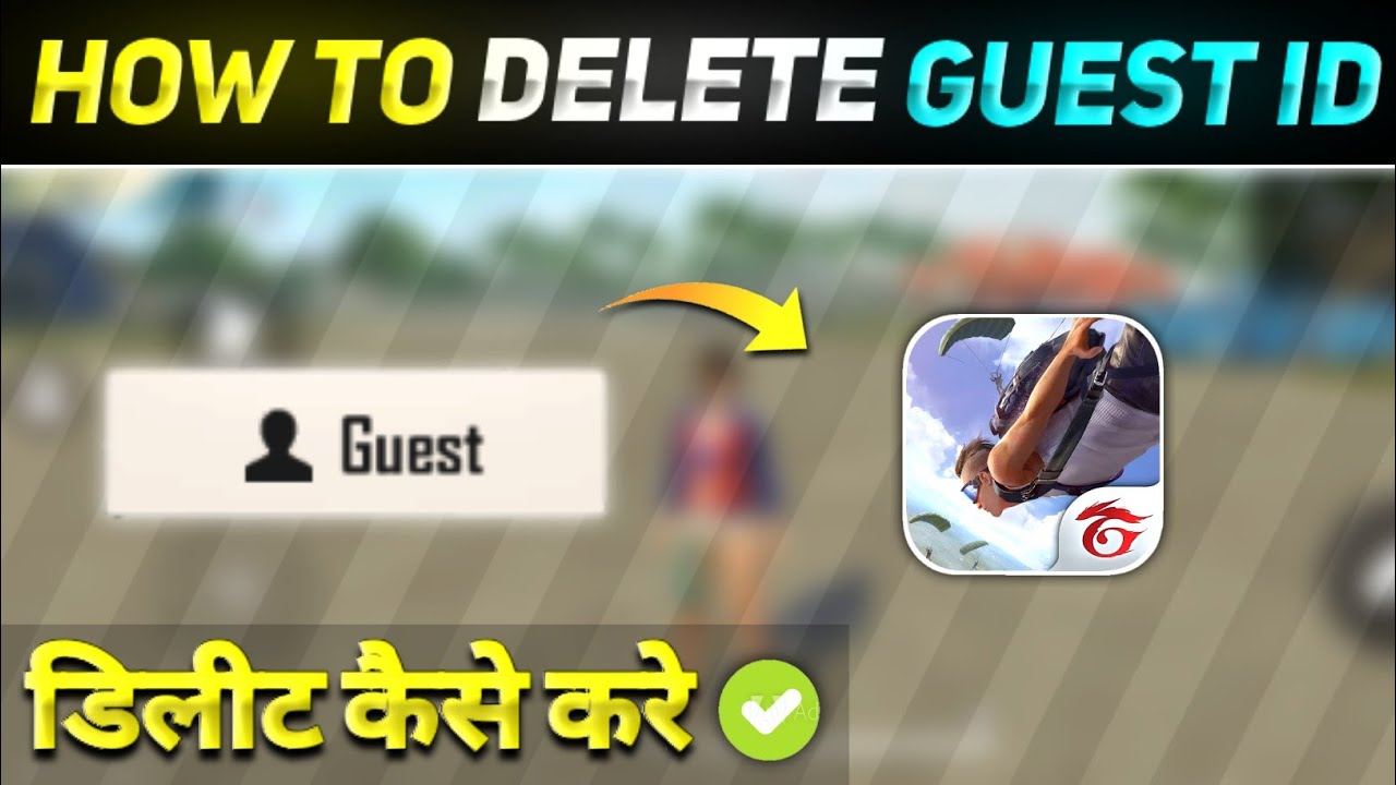 How To Delete Guest Account In Free Fire | Free Fire Guest Account ...