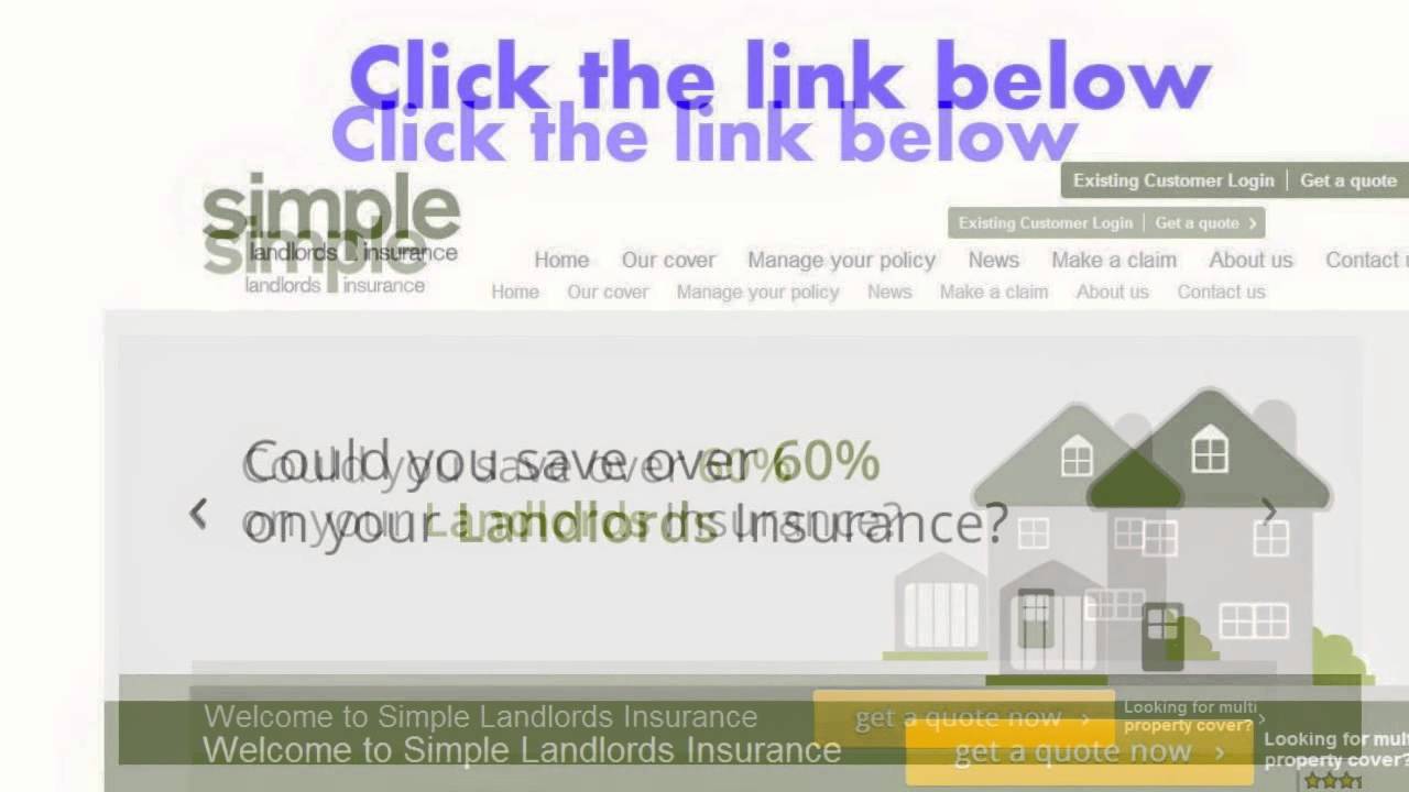 Simple Landlord Insurance - YouTube