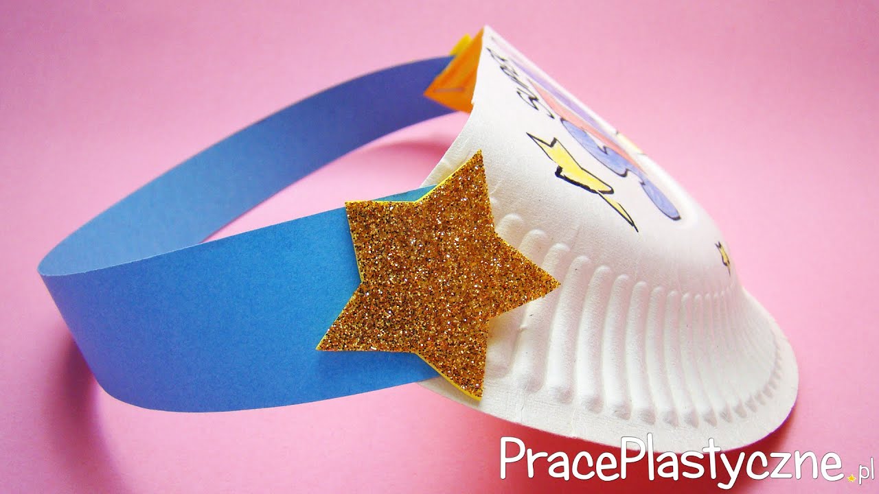 Daszek przeciwsłoneczny | Lato | Praca plastyczna / Paper Plate Sun ...