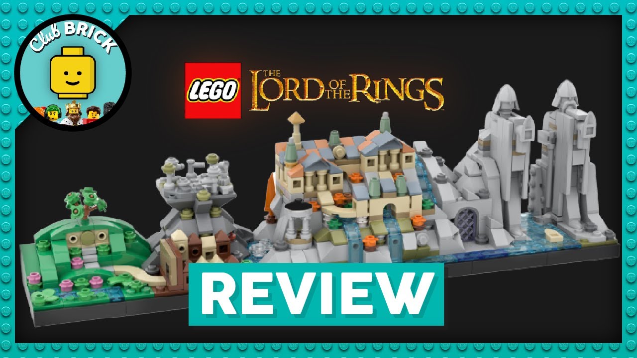 EXCLUSIVE Look at Lord of the Rings build by LEGO Ideas finalist! - YouTube
