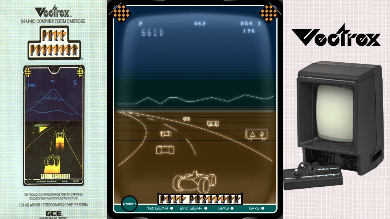 Pole Position | Vectrex | GCE | 1983 - YouTube