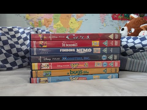 My Pixar DVD Collection That Has THX Certified