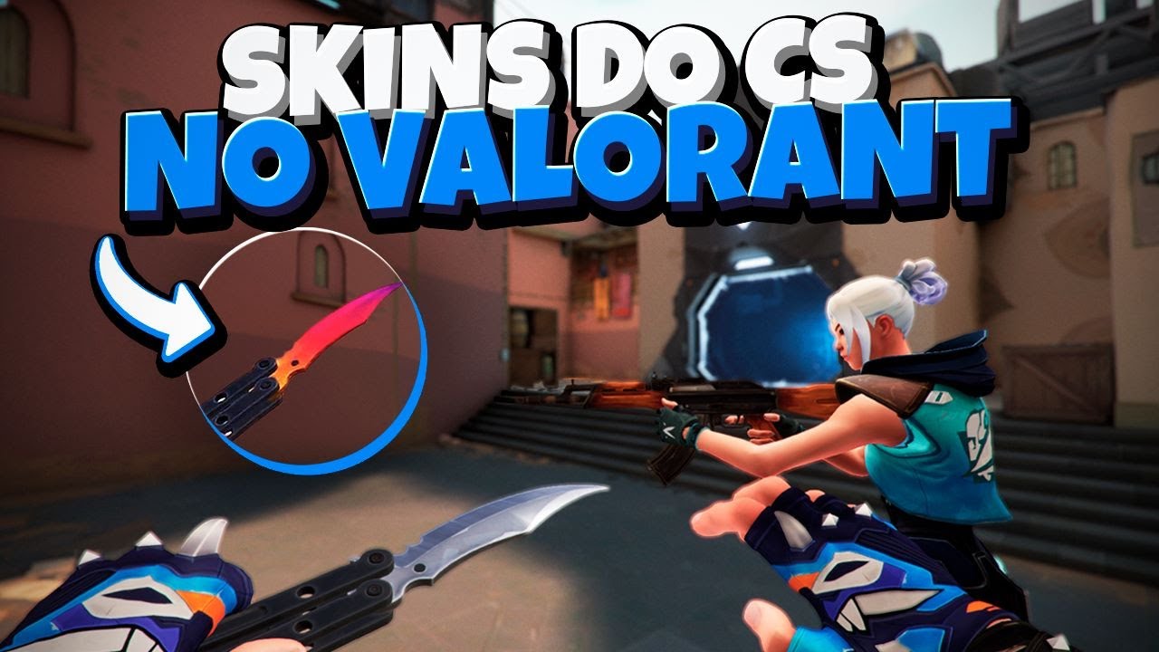 COMPREI a Coleção COUNTER STRIKE 2 do VALORANT 😯 *Identico ao CS 2 ...