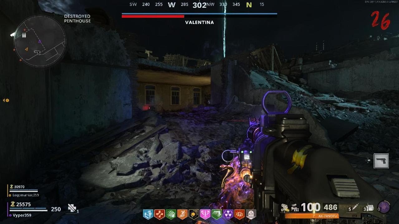 CoD: BOCW Valentina Boss Fight - YouTube