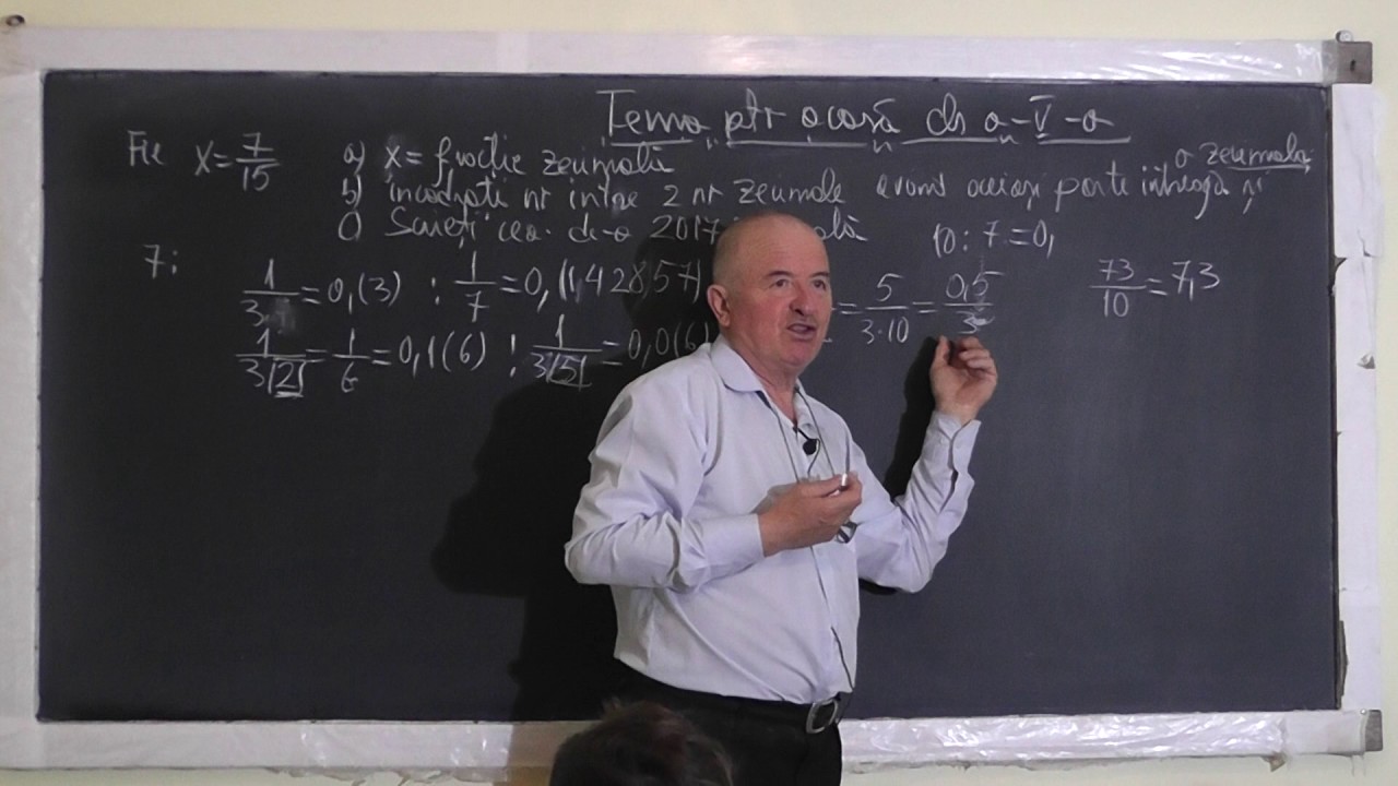 1/2 Lectia 1452 - Fractii Zecimale Finite Infinite Periodice Simple ...