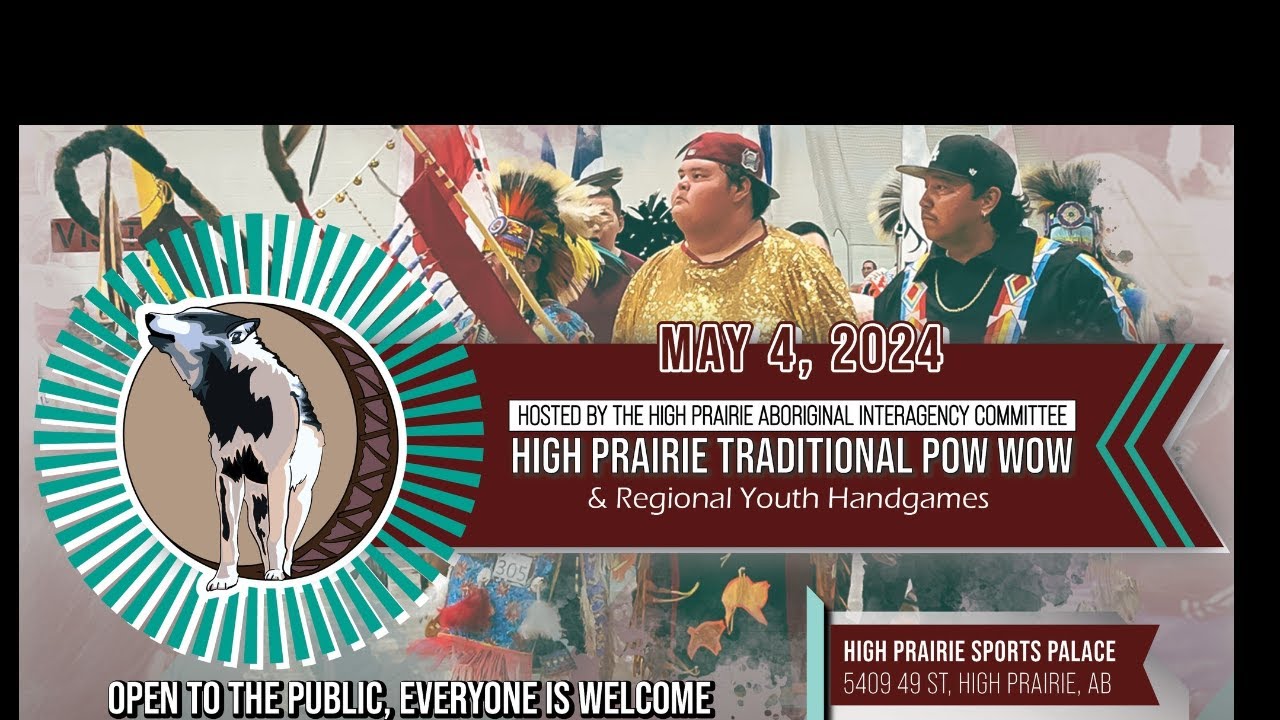 High Prairie Traditional Pow Wow first part of day - YouTube