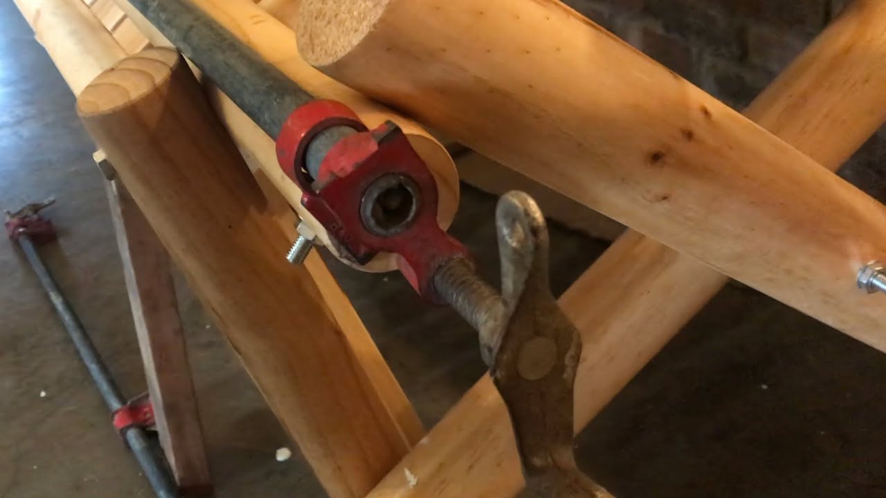why your shop NEEDS “pipe clamps” (variable length opens up options ...