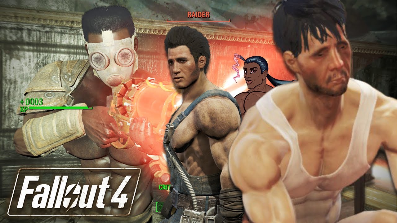 A Bodybuilder in an apocalypse! | Fallout 4| 1 - YouTube