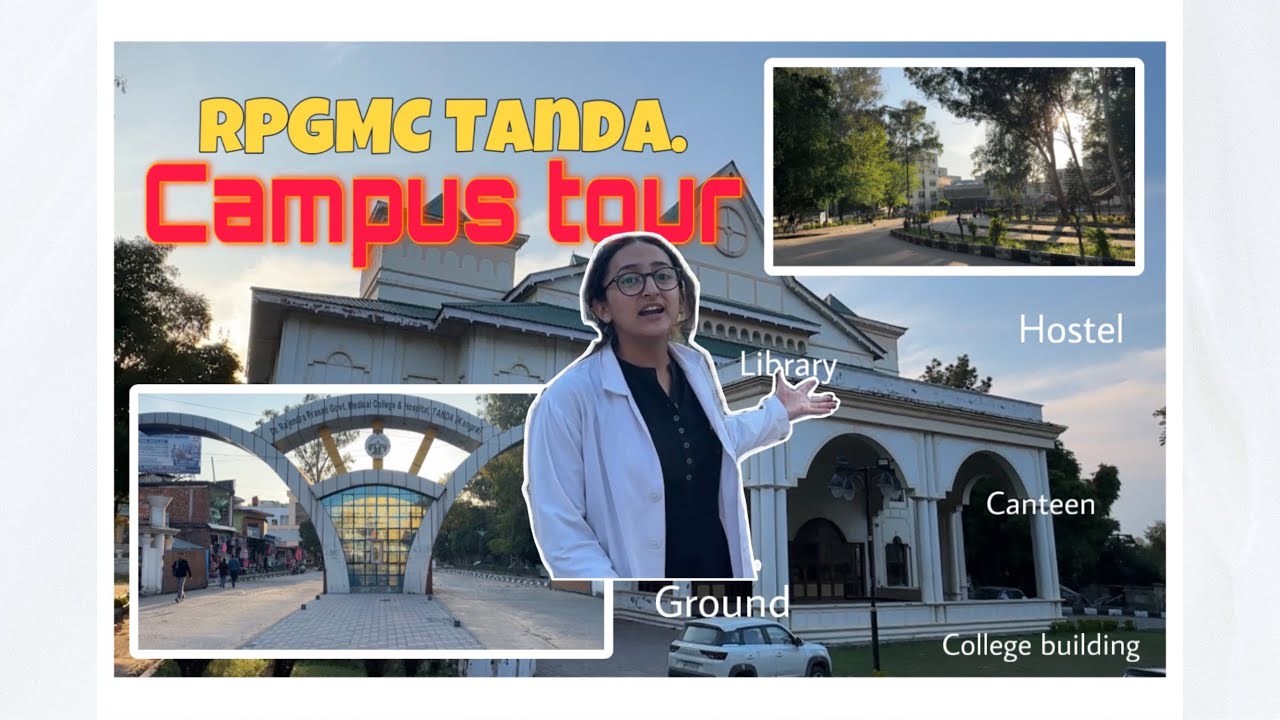 RPGMC Tanda campus tour | himachal pradesh medical college | GMC Tanda ...