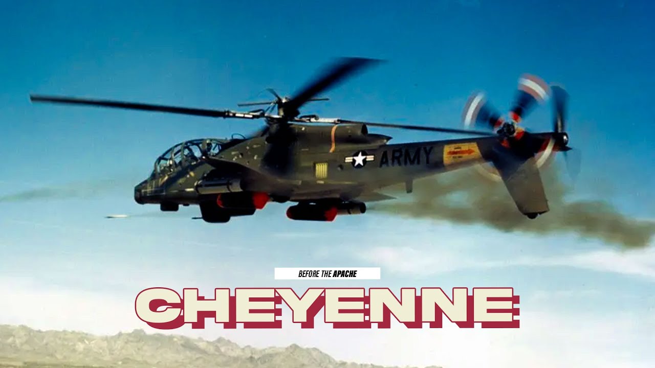The Lockheed AH-56 Cheyenne | The Rise of the Attack Helicopter - YouTube