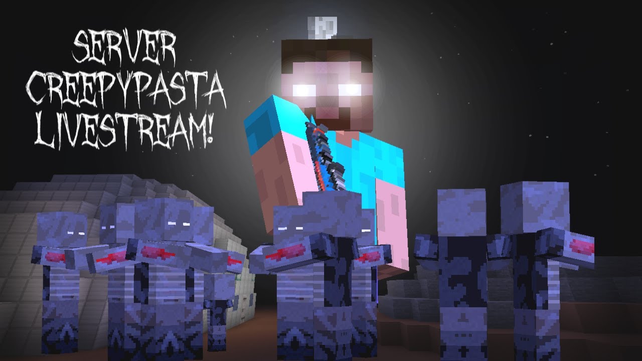 HEROBRINE'S ROBOT APOCALYPSE! Minecraft Creepypasta Livestream - YouTube