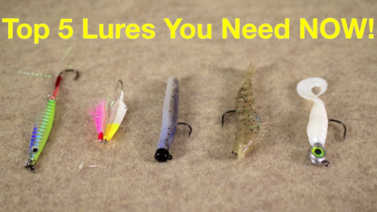 Top 5 Fishing Lures You Should Have in Your Tackle Box🔥 - YouTube