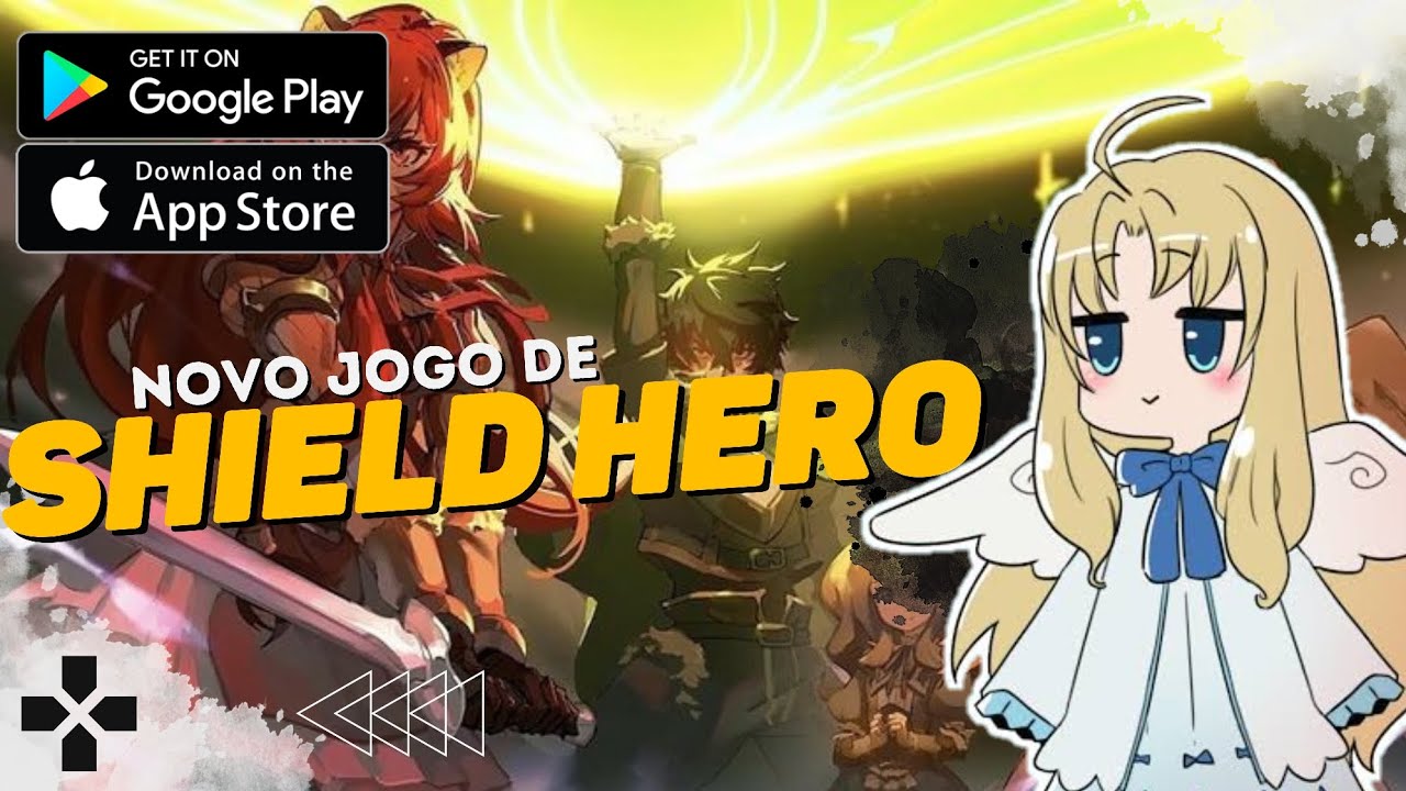 NOVO JOGO DO HERÓI DO ESCUDO COM VIP GRÁTIS | SHIELD HERO RISE - YouTube