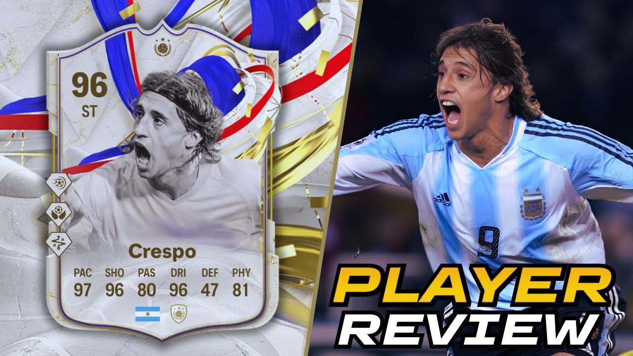¿ES MEJOR QUE DIDIER DROGBA? 🤔| Hernán Crespo 96 | 4⭐5⭐| SBC: GREATS OF ...