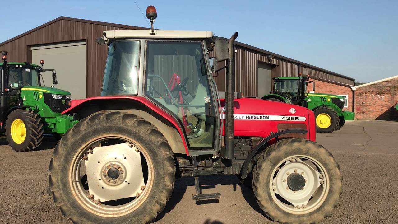 MF 4355 - Only 4090 hours - YouTube