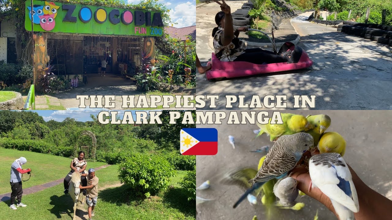 MOST BEAUTIFUL PLACE IN CLARK PAMPANGA 🇵🇭||ZOOCOBIA FUN ZOO PHILIPPINES ...