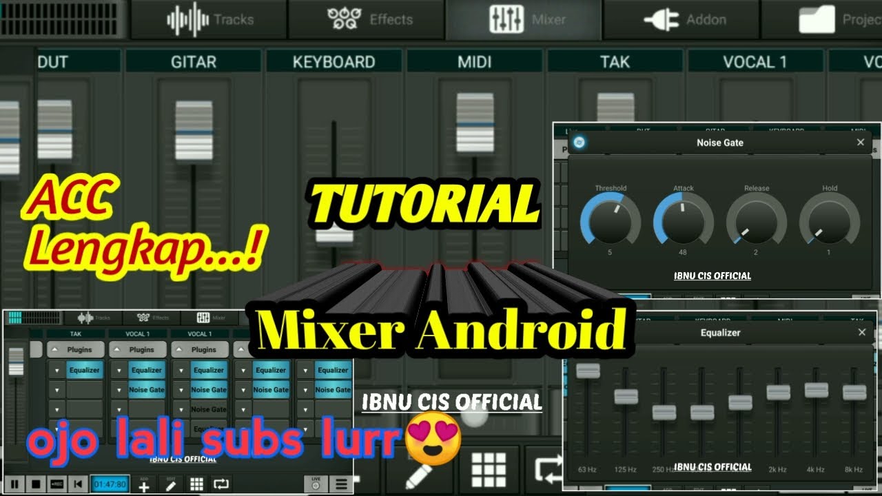 Tutorial Mixer Android (tonton sampai habis...!) - YouTube