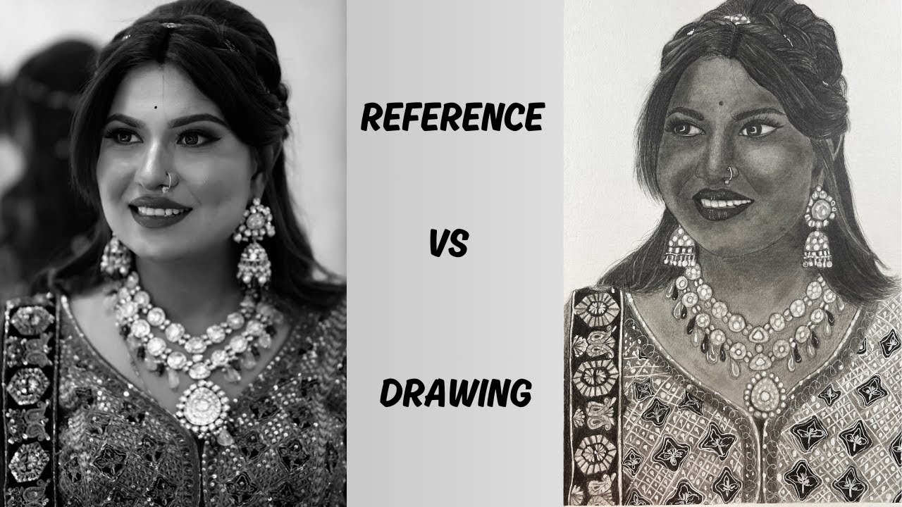 Artist Shikha Sharma Sketch Tutorial - YouTube