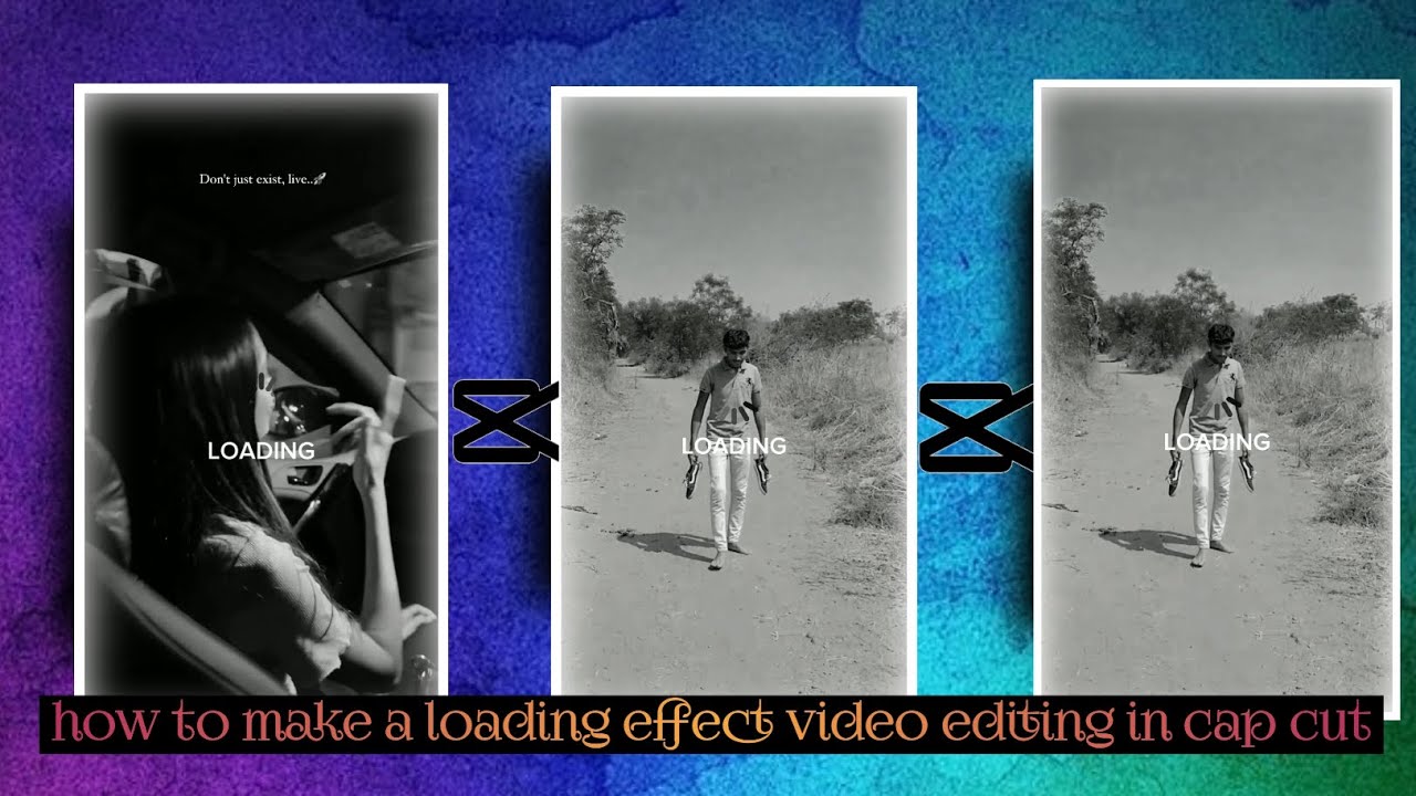 treanding loading effect video editing in cap cut app. - YouTube