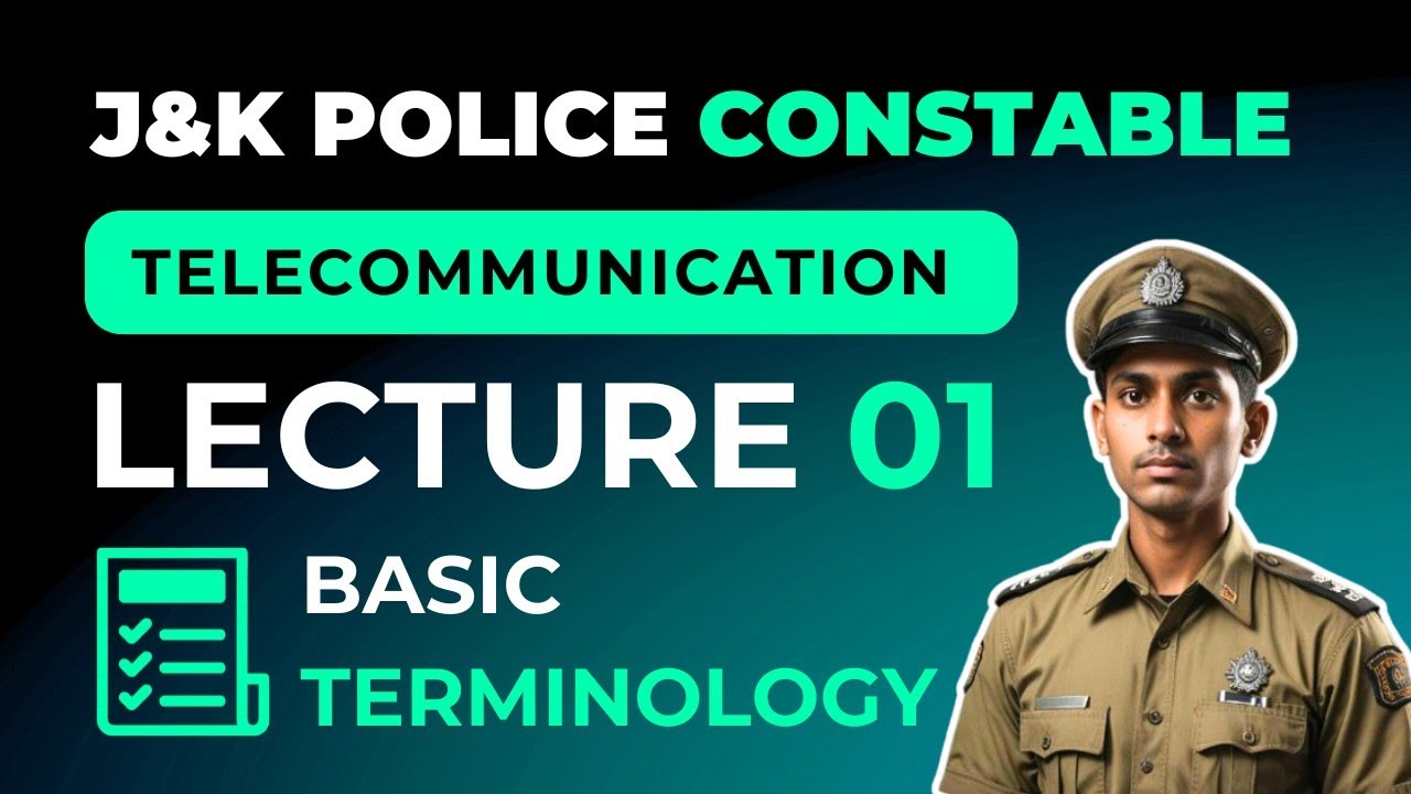 BASIC TERMINOLOGY OF ELECTRONICS LEC 1 j&k police constable ...