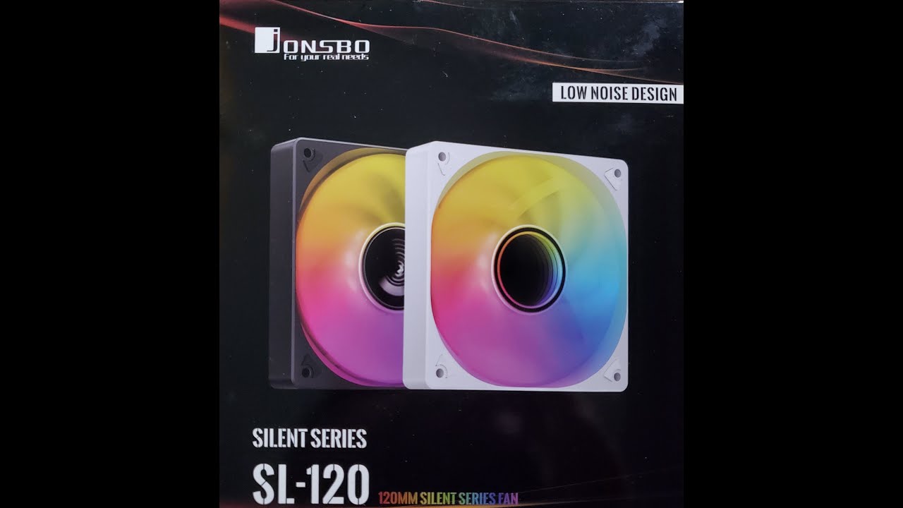 Jonsbo Technology Co Ltd Silent Series SL120 PWM ARGB Fan Review, Pt 1 ...