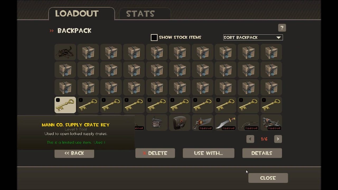 team fortress 2 crate 9 open - YouTube