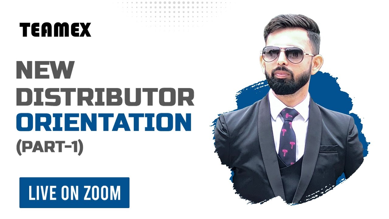 New Distributor Orientation (PART-1) By Mr. Akash Shah - YouTube