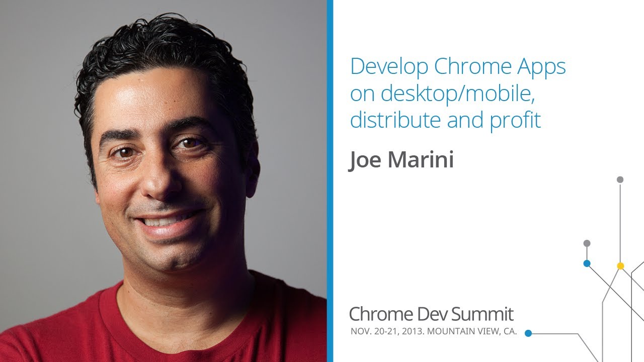 Develop Chrome Apps on desktop/mobile, distribute and profit - Chrome ...
