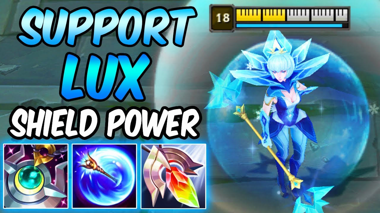 MAX SHIELD POWER ICE LUX SUPPORT 92% K.P | Build & Runes | Diamond ...