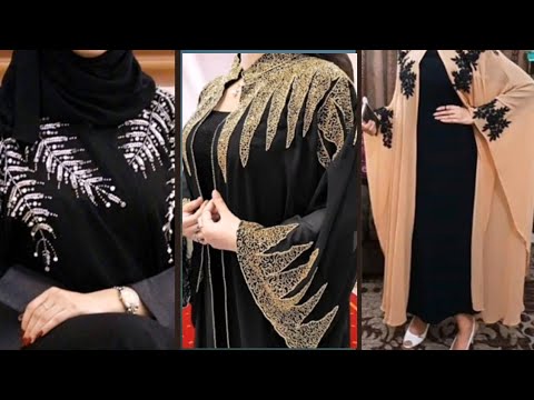 Embroidered abaya collection for party wear | most trending abaya burka ...