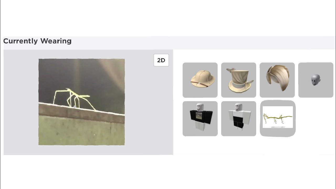 The new Stickbug outfit on ROBLOX! - YouTube