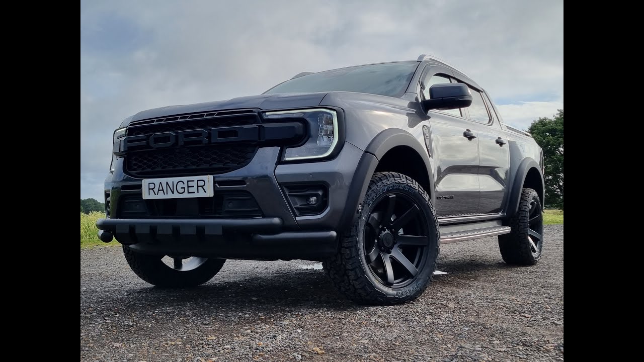 New Ford Ranger Wildtrak Custom in Carbonized Grey metallic at Downs ...