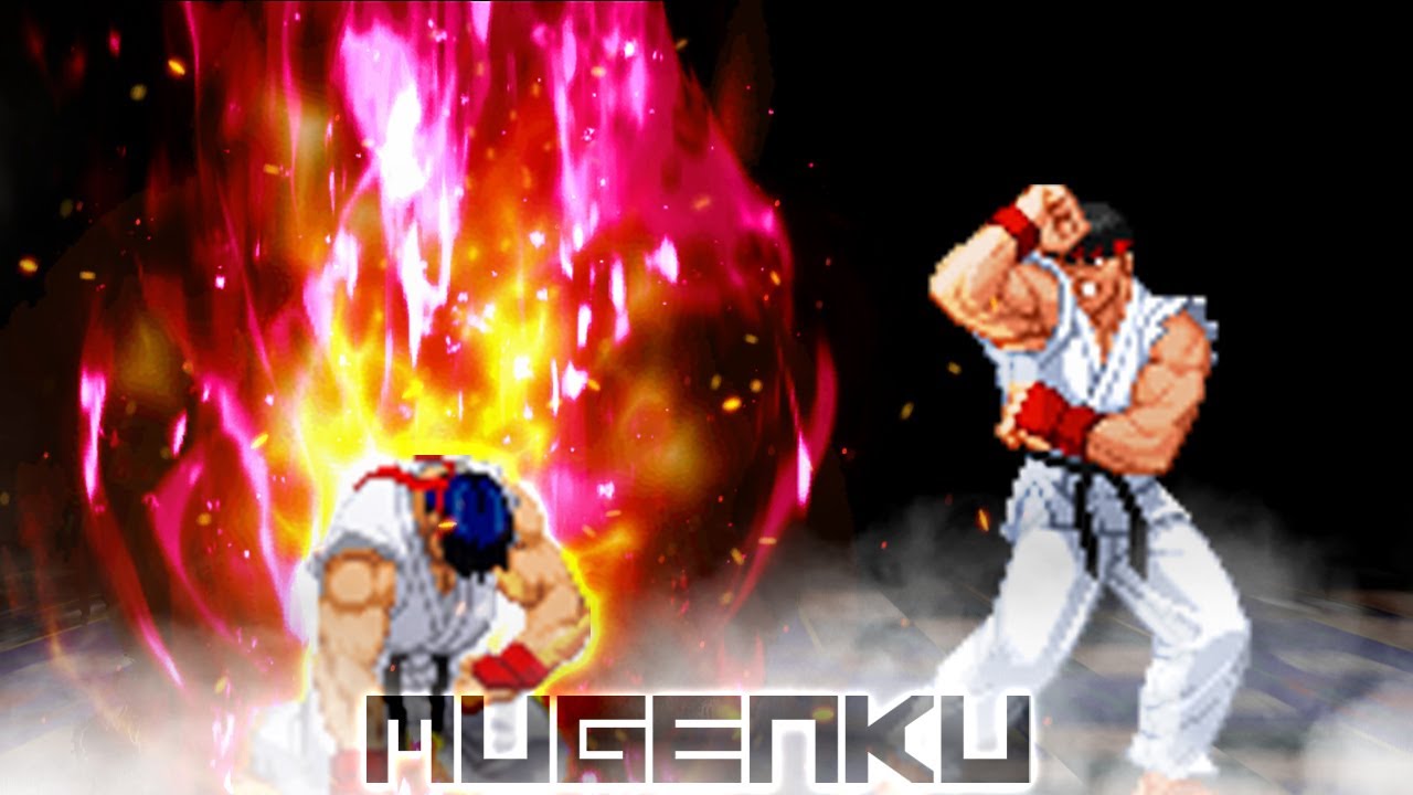 RYU vs RYU BBB (Big Bang Beat)! Ryu-Verse! Street Fighter MUGEN Multiverse - YouTube