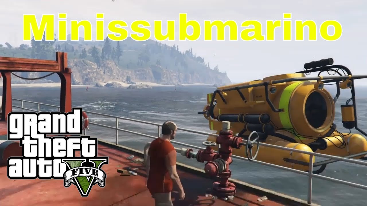 GTA V - Modo História #8 Mini Submarino. (GTA 5 Em Português PT - BR ...