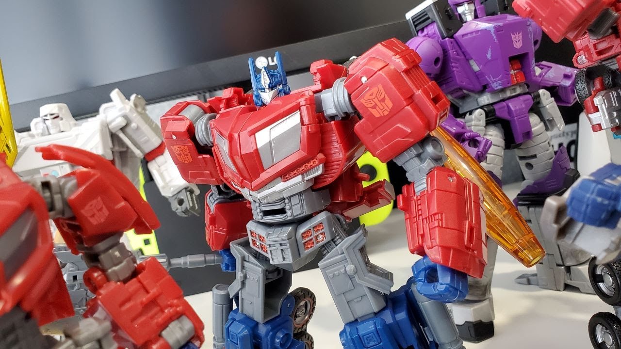 Transformers - War For Cybertron - SS-03 - Gamer Edition Optimus Prime ...