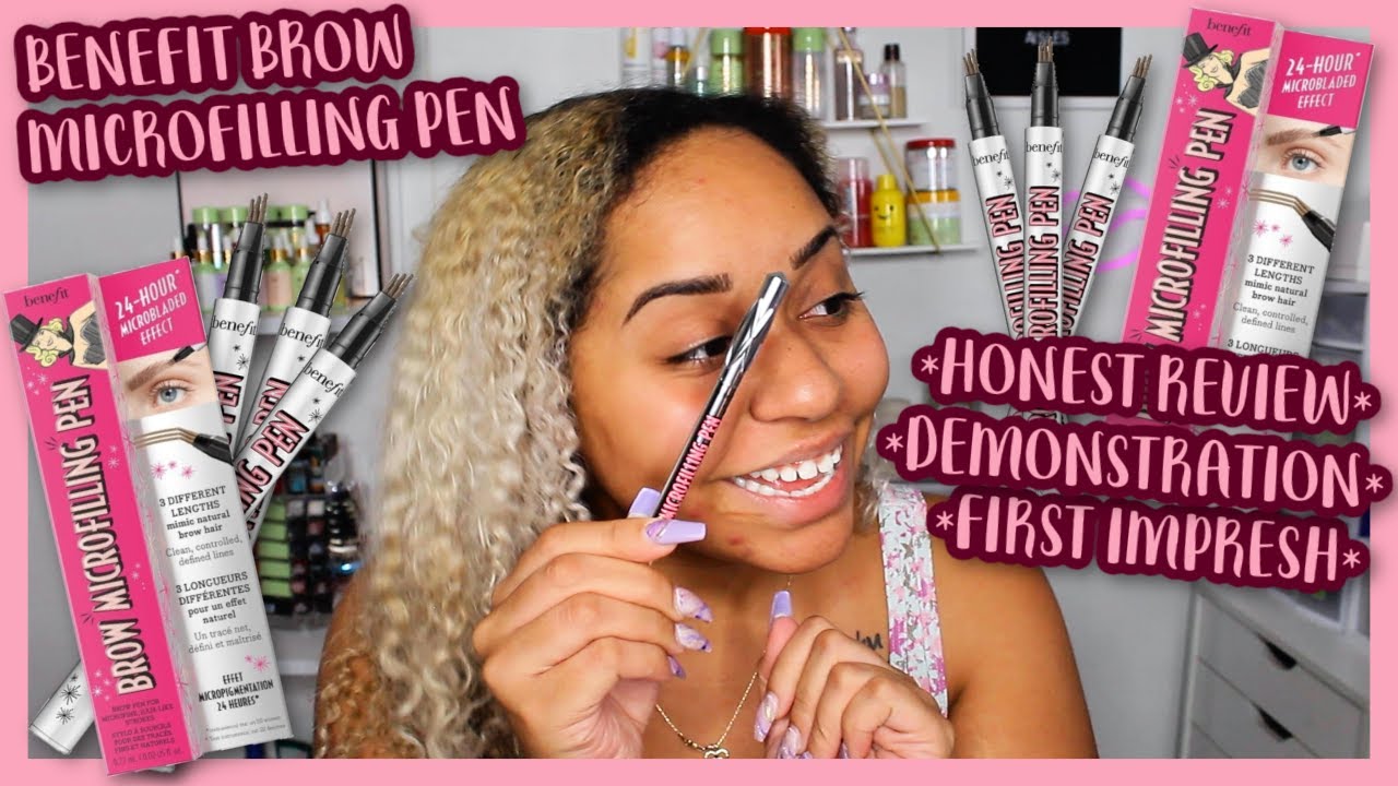 NEW Benefit Brow Microfilling Pen | HONEST REVIEW - YouTube