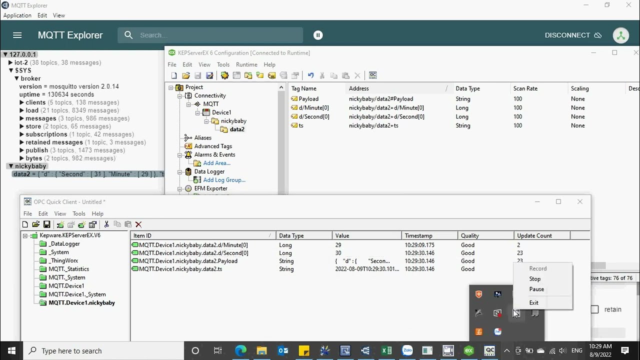 Kepware V6 - MQTT Client driver - YouTube