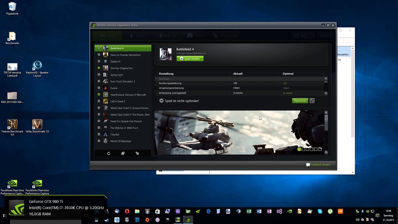 nVidia Controlpanel @ Desktop | Mit GeForce GTX - YouTube