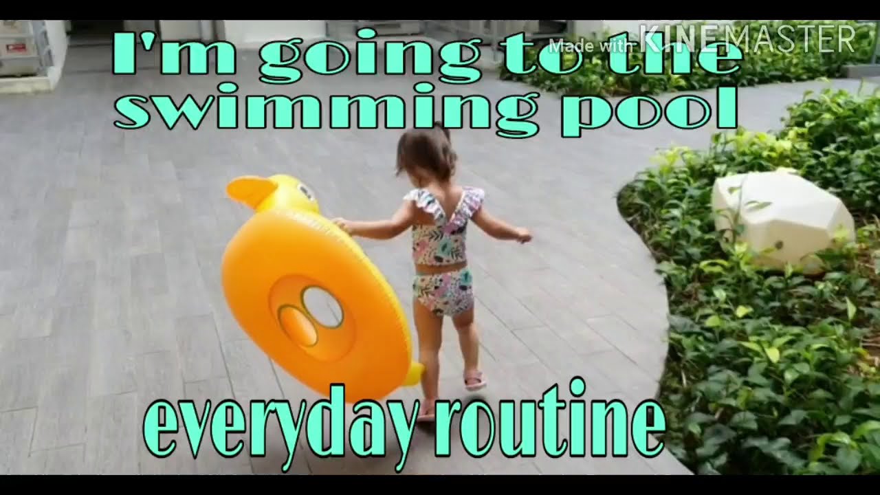 Going to swimming pool/everyday routine - YouTube