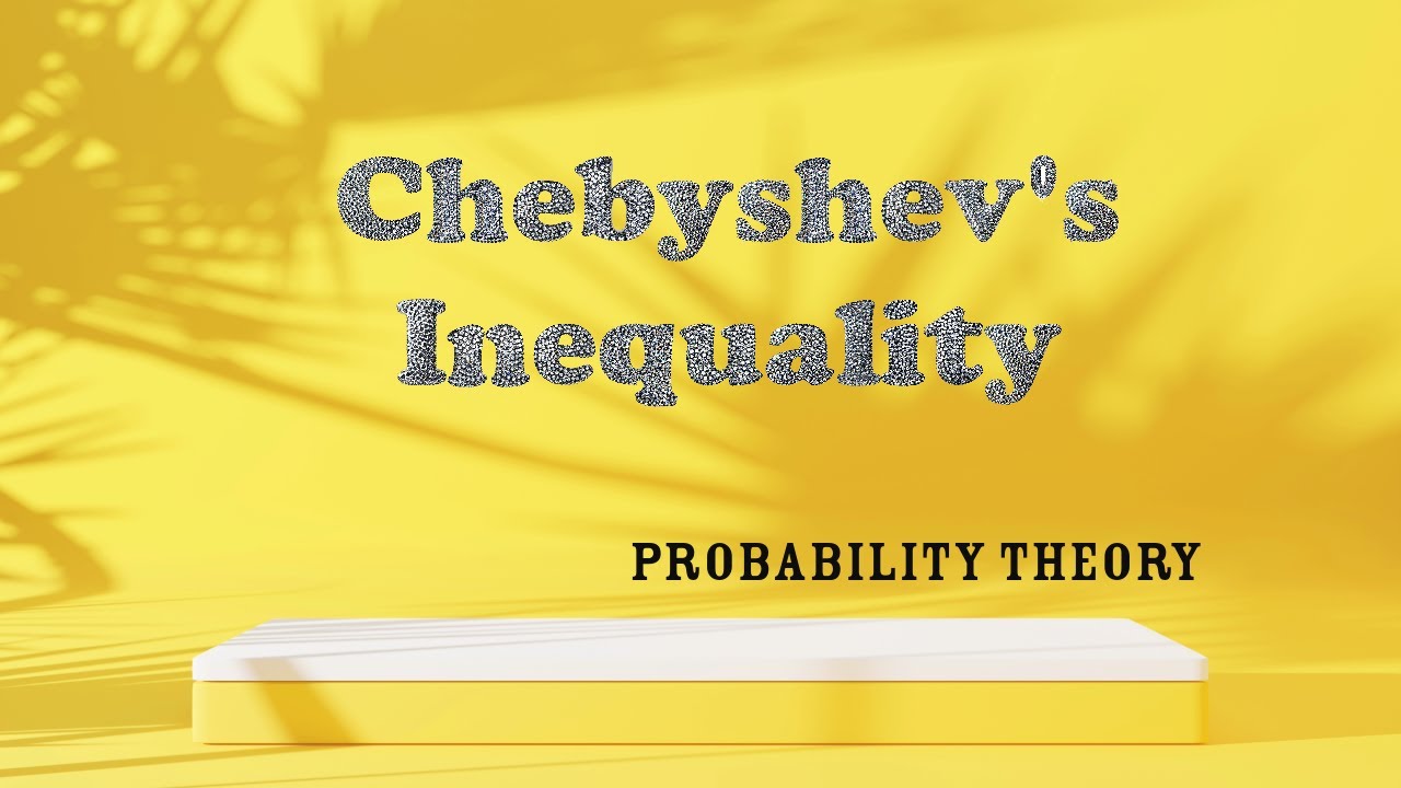 Chebyshev's Inequality Proof - YouTube