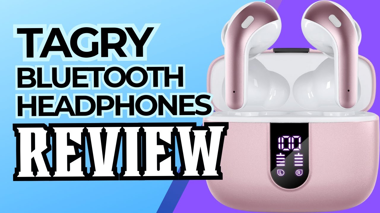 HOW do they SOUND? TAGRY X08 Bluetooth Headphones True Wireless Earbuds ...