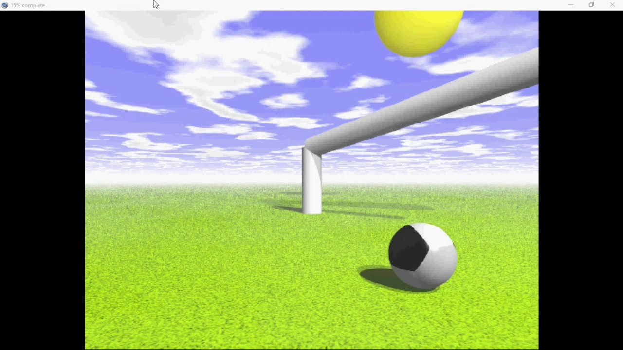 Edicion Pov-Ray - YouTube