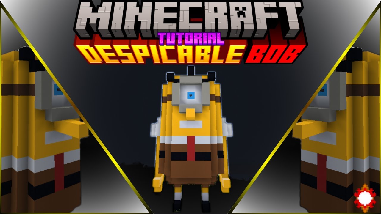 Minecraft How to Build Despicable Bob -April Fools Tutorial- - YouTube